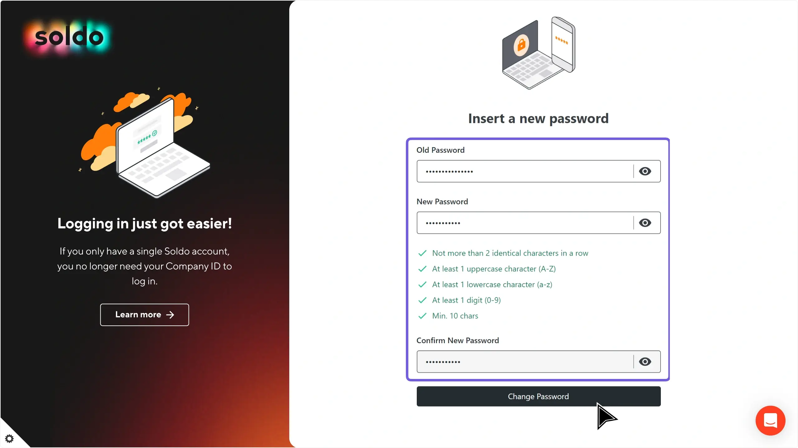 Log in to the Soldo Web app – Soldo support centre